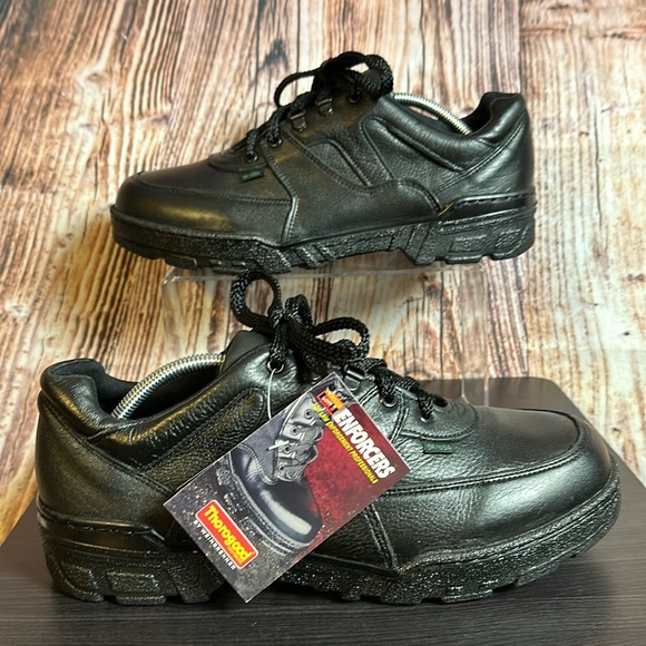 thorogood | Shoes | Thorogood Enforcers Leather Work Shoes Mens Sz 2m ...